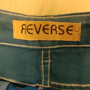 Reverse | Shorts | Reverse Studded Distressed Ombre Shorts | Poshmark